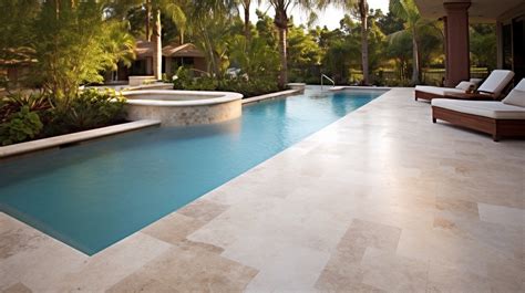 Travertine Pool Deck Pros And Cons At Trevor Stowe Blog