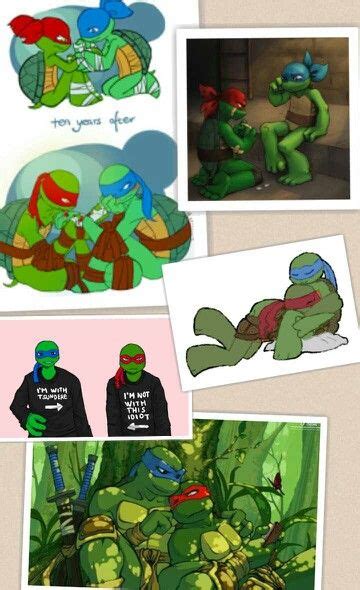 27 Best Tmnt Leo And Raph Images On Pinterest