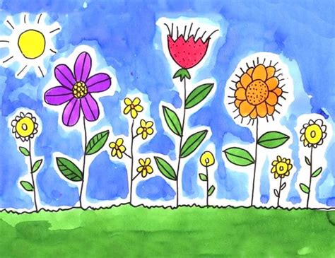 Easy How To Draw A Shop Tutorial And Shop Coloring Page