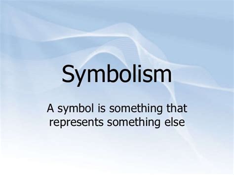 Symbolism Of