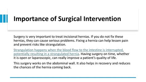 Ppt Incisional Hernia Repair Key Insights For Patients Powerpoint