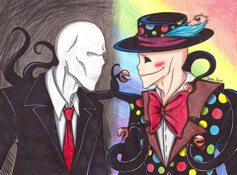 Slenderman And Splendorman Creepypasta Cute Slenderman Fandom Drawing