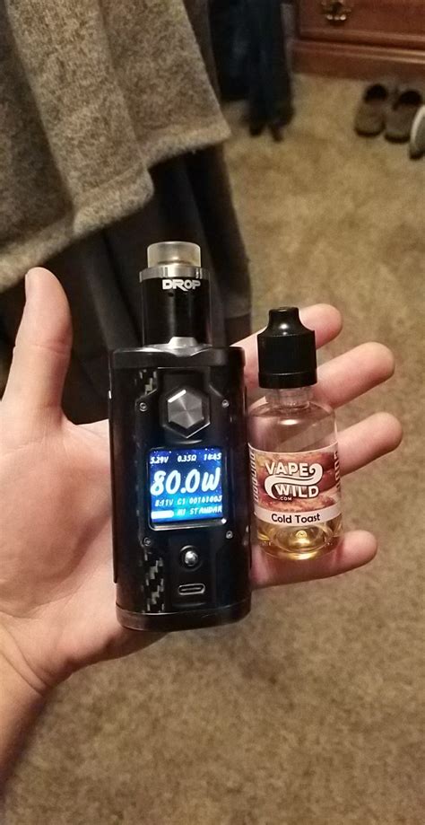 My New Setup Sx Mini G Class With The Drop Rda R Vaping