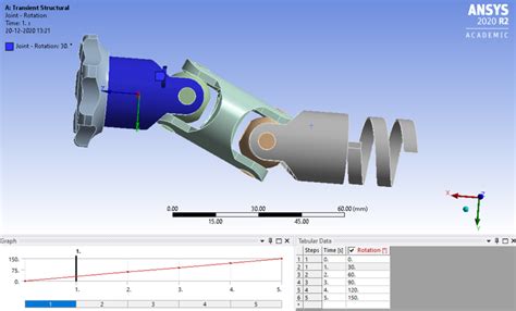 Universal Joint Simulation Using Ansys Workbench Skill Lync