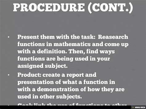 Project Based Learning Ppt