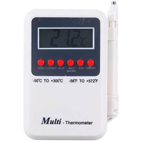 Multi Stem Thermometer With Probe External Sensing Temperature Meter