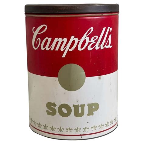 Vintage Campbells Soup Can 98 For Sale On 1stdibs