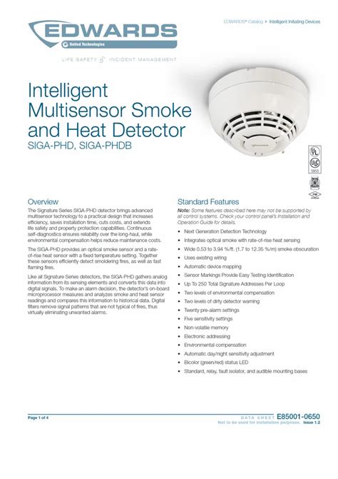 Photoelectric Edwards Multi Detector Siga Phd At ₹ 2250piece In Ghaziabad