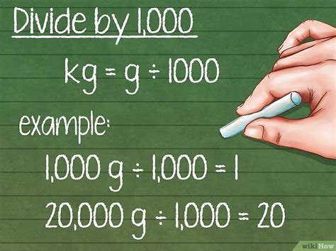 Cómo Convertir De Gramos A Kilogramos 8 Pasos
