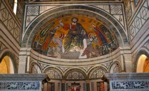 Basilica San Miniato Al Monte Minas On The Hills Of Florence Art A