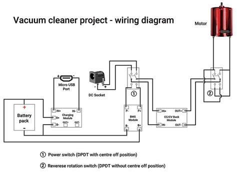 Circuit Diagram Of Vacuum Cleaner