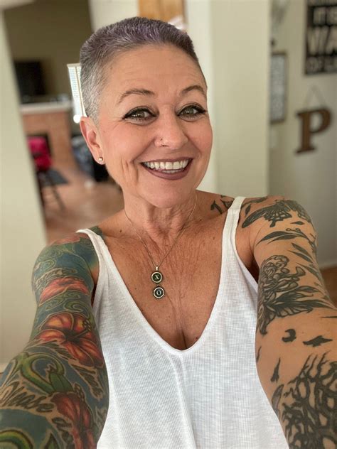Gray Hair And Tattoos Maneuvering Life Through Middle Age With Gray