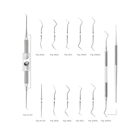 Zerfing Chisel Tool Precision Tool For Restorative Dentistry