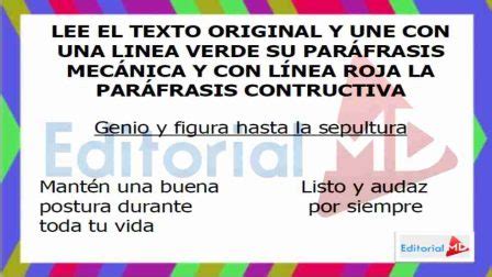 30 Divertidos Ejercicios De Paráfrasis Para Niños ¡aprende De Forma
