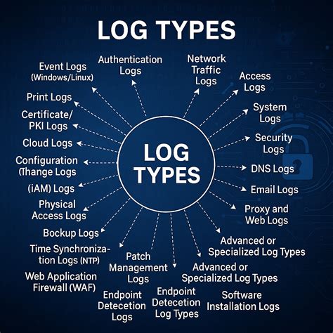 Infosec4tc 🔐 Do You Know How Many Types Of Logs Exist In