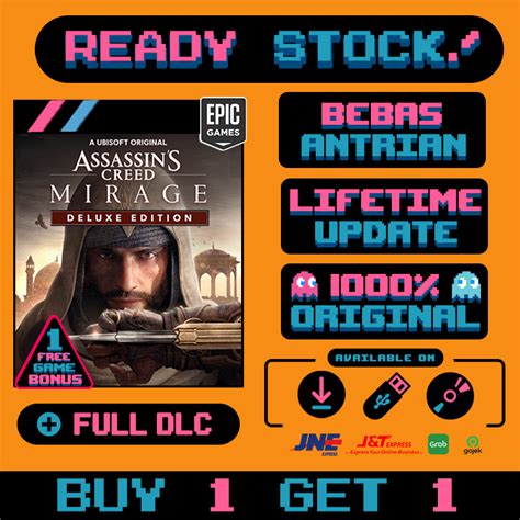 Jual Assassins Creed Mirage Deluxe Edition Pc Original Shopee Indonesia