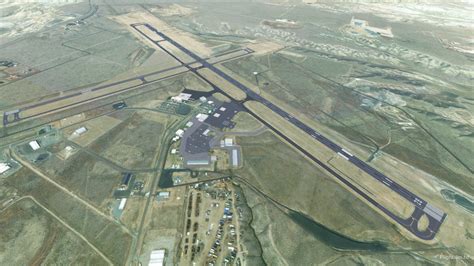 Wyoming Airports Map