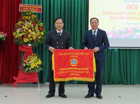 Tand Tỉnh Long An Tích Cực Triển Khai Thực Hiện 14 Nhóm Giải Pháp