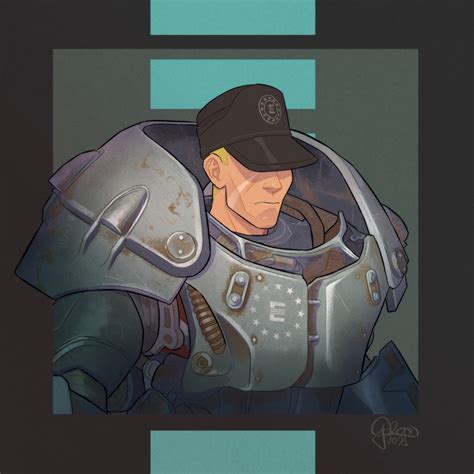 Enclave Fallout Drawing