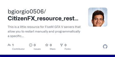 Github Bgiorgio0506citizenfxresourcerestartservice This Is A