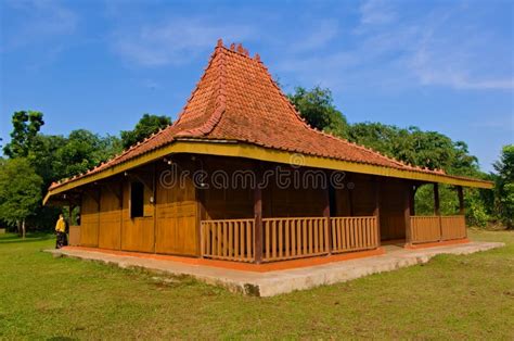 Traditional House From Central Java Indonesia The Building Which Is