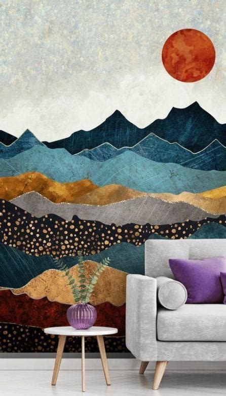Living Room With A Mountain Theme Online Puzzle