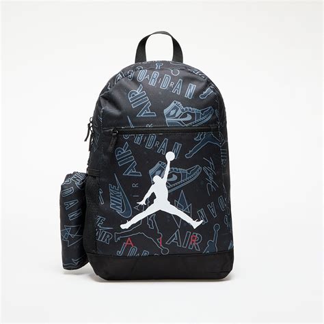 Batohy Jordan Jan Air School Backpack Black Gym Red 9b0503 Kr5