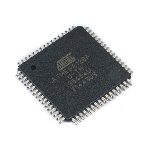 Atmega128a Au Microcontroller Smd Tqfp Package 8 Bit 64 Pin 128k Flash Microcontroller