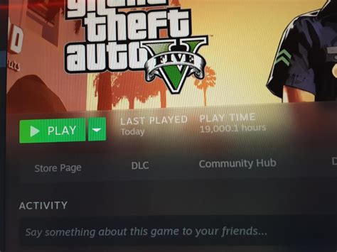 Der Spieler Ist Stolz Auf Seine 19000 Stunden In Gta V Der