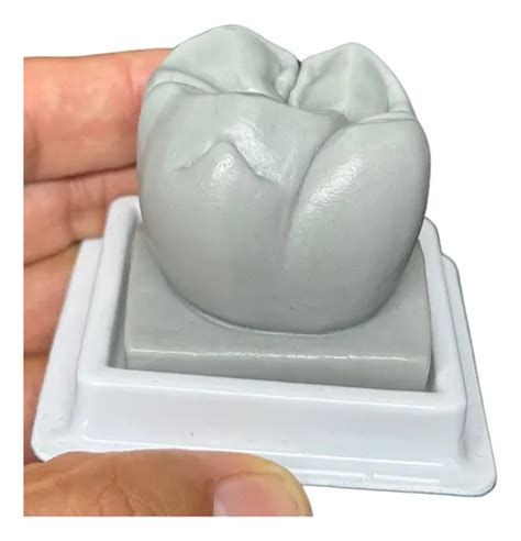 Cera Rainbow Para Escultura Dental 50g Orgânica Opaca Fm Cinza