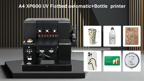 Automatic Xp600 Printer A4 Uv Flatbed Printer Printing Machine For