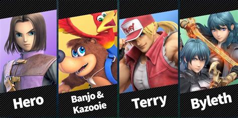 Super Smash Bros Ultimate Cada Personaje Dlc Clasificado Hasta Ahora