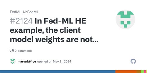 in fed ml he example the client model weights are not encrypted