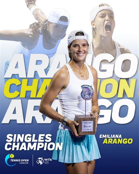 Emiliana Arango Campeona Del Cancún Tennis Open 2025