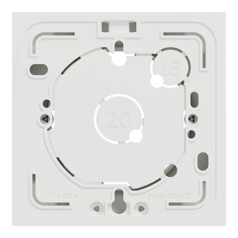 Elko One Enkel PÅveggskappe Lav Renhvit Megaflis No