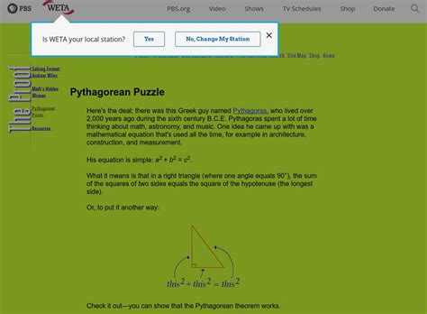 Using The Pythagorean Puzzle Unit Plan For 9th 10th Grade Lesson Planet
