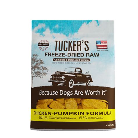 Tuckers Freeze Dried Chicken And Pumpkin