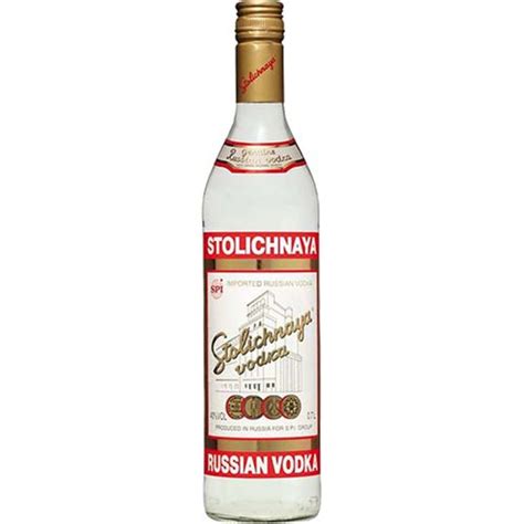 Stolichnaya Russian Vodka 750 Ml Delivery Or Pickup Near Me Instacart