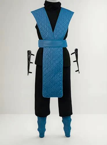 Traje De Sub Zero Para Cosplay De Halloween Hombre Cuotas Sin Interés