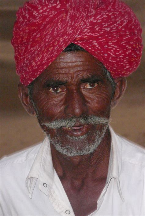 Inder Aus Der Wüste Thar In Rajasthan Junge Schöne Menschen Sind