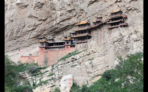 Le Xuankongsi Monastère Suspendu Dans La Province Du Shanxi En Chine