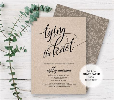 Free Printable Wedding Shower Invitations Calendar Productivity Hacks