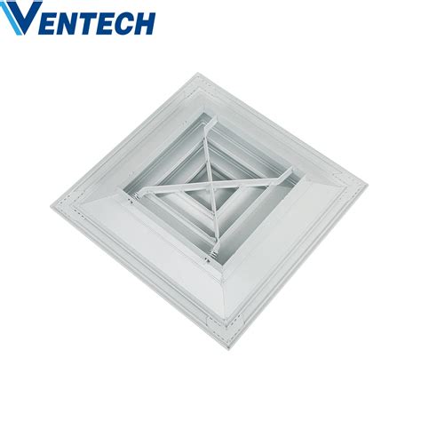 Hvac System Ventech Supply Air Diffuser Aluminum Square Ceiling Air