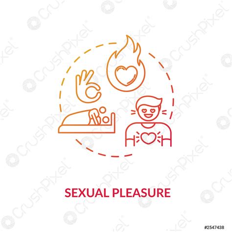 Sexual Pleasure Concept Icon Stock Vector 2547438 Crushpixel
