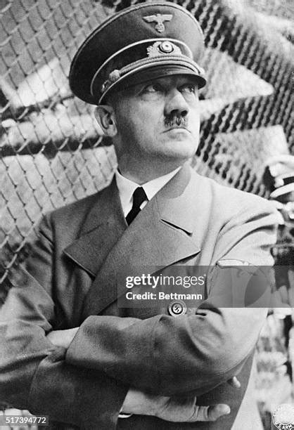 Portrait Of Adolf Hitler Wearing Uniform With Arms Crossed News Photo Getty Images
