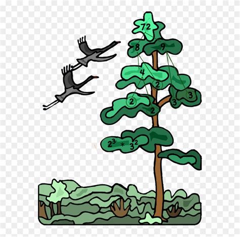 Prime Factorization Of Christmas Tree Full Size Png Clipart Images