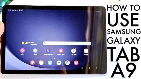 How To Use Samsung Galaxy Tab A9 Complete Beginners Guide Youtube