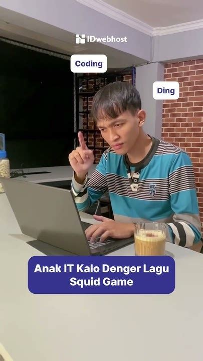 Nonton Squid Game Keingetnya Tetep Ding Coding Coding Coding Coding 👨