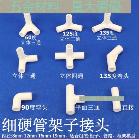 Pipe Fittings Thin Hard Pipe Fittings Round Pipe Elbow Three