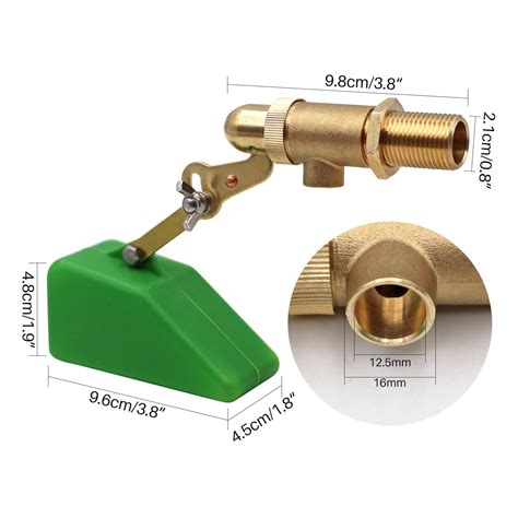 12 Inch Brass Valve With Plastic Float Water Floa Vicedeal